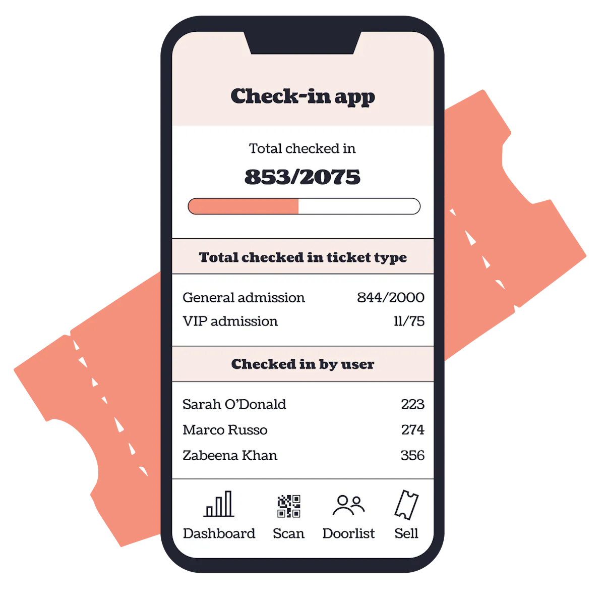 Ticket Tailor's free check in app | Ticket Tailor