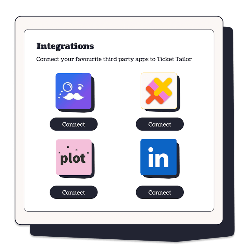 Ticketing apps and integrations | Ticket Tailor